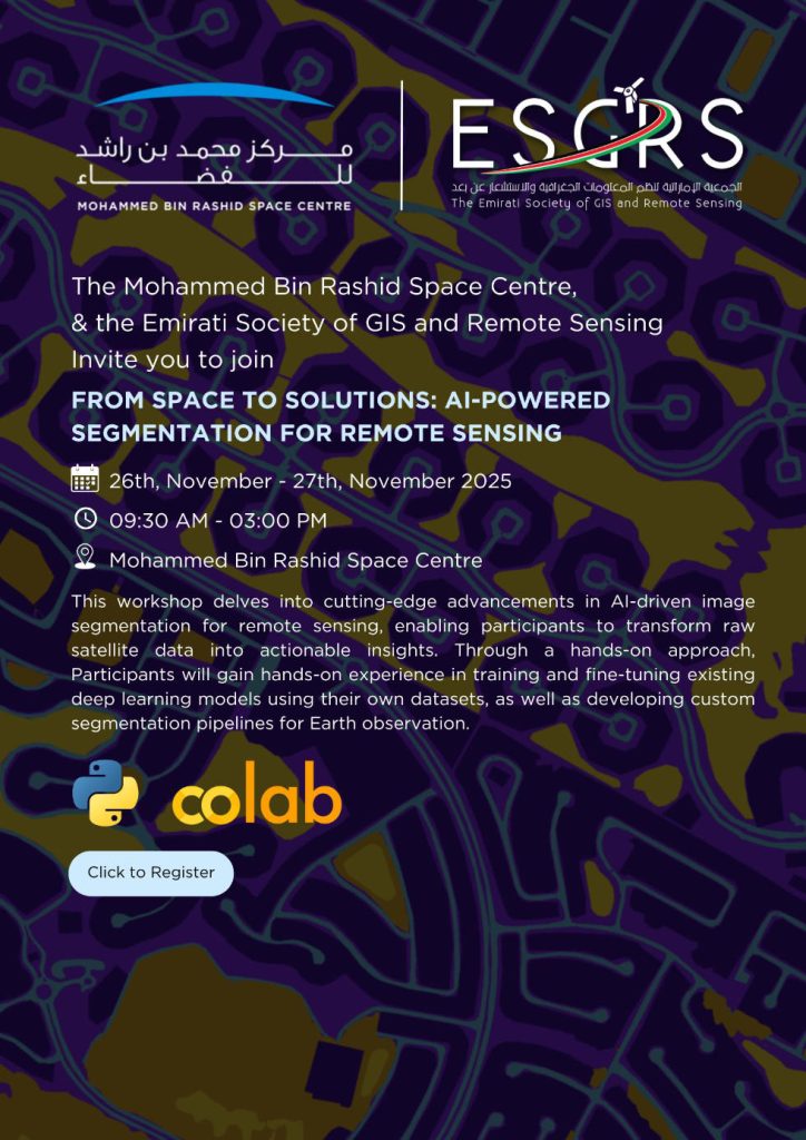 From Space to Solutions: AI-Powered Segmentation for Remote Sensing - ESGRS
